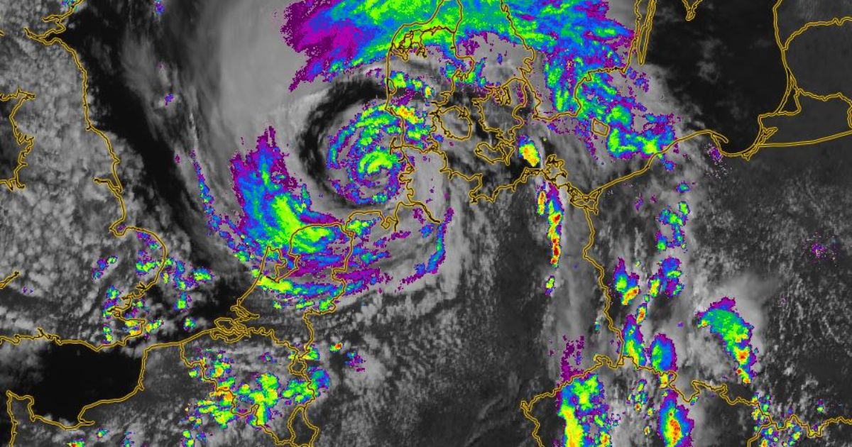La tempesta Poly attraversa il nord Europa - MeteoSvizzera